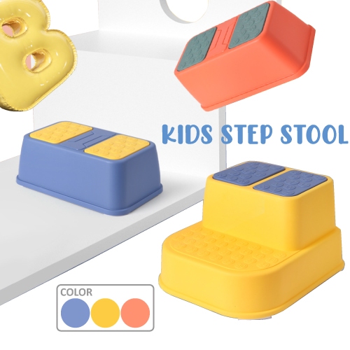 Dual Height Two Step Stool For Kids Toddler's Stool For Potty Training ...