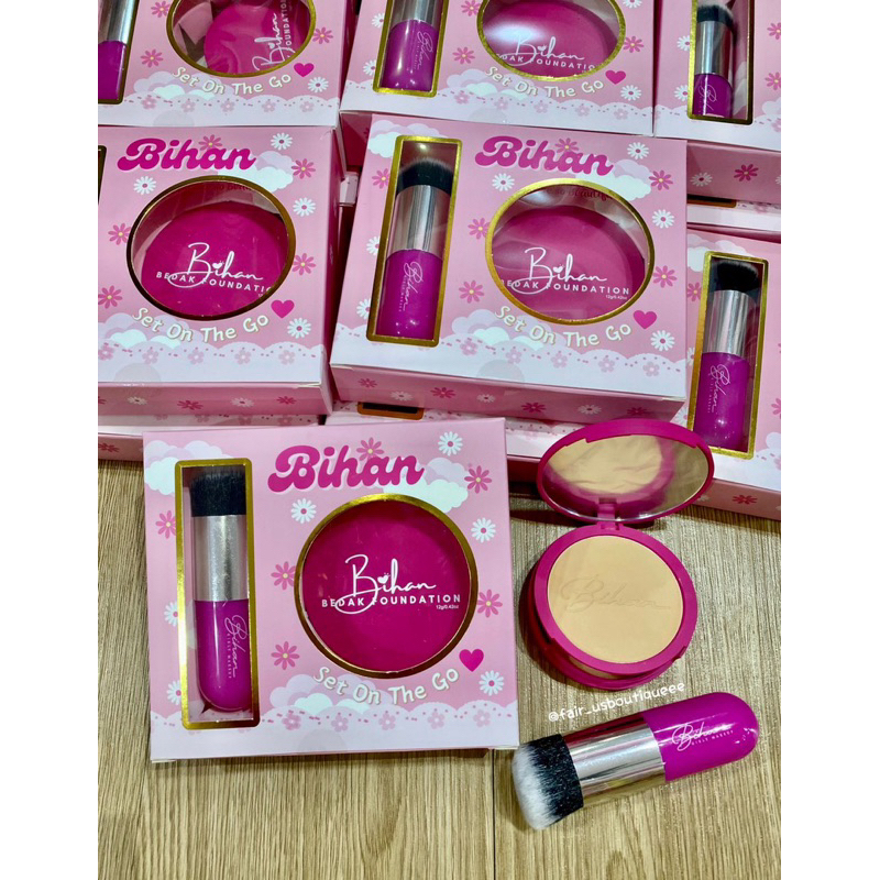 BIHAN BEDAK FOUNDATION (Free Brush) | Shopee Malaysia