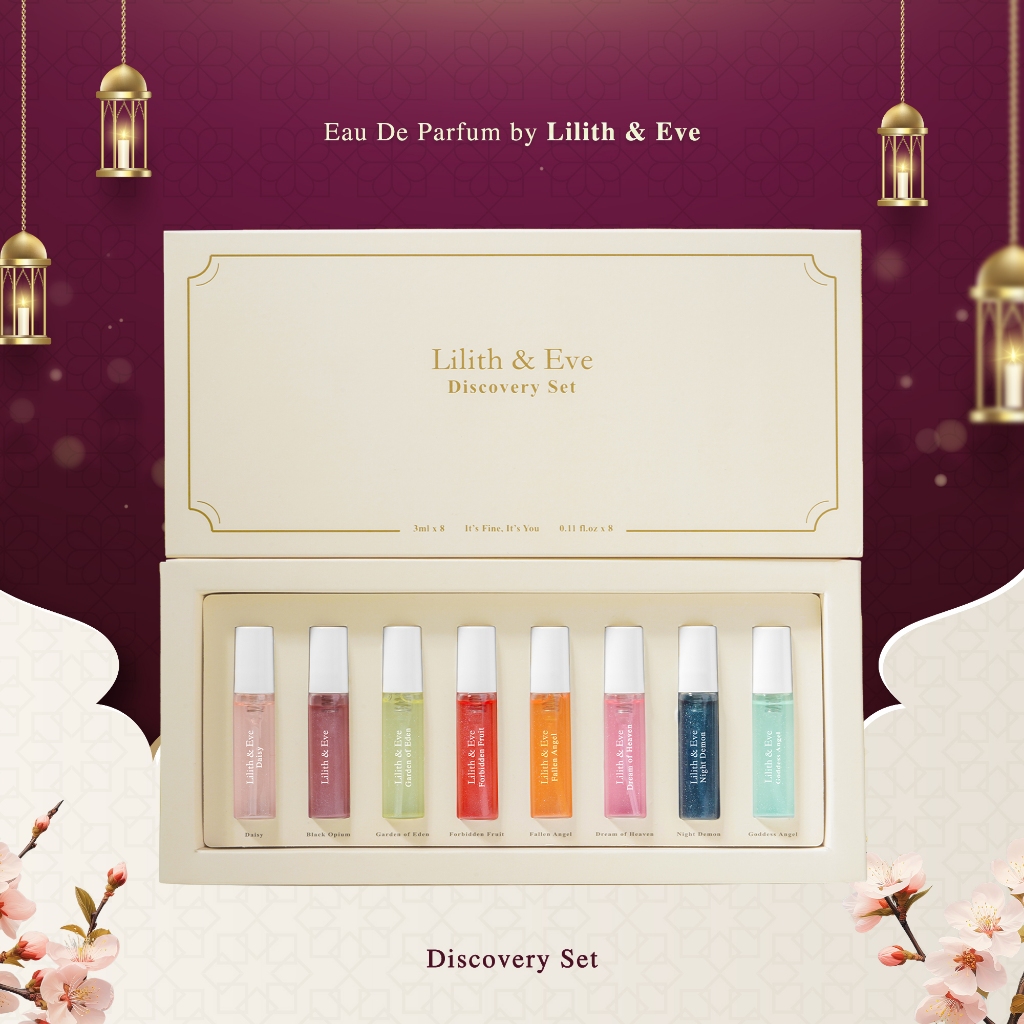 Lilith And Eve Discovery Set Eau De Parfum EDP Long Lasting Perfume ...