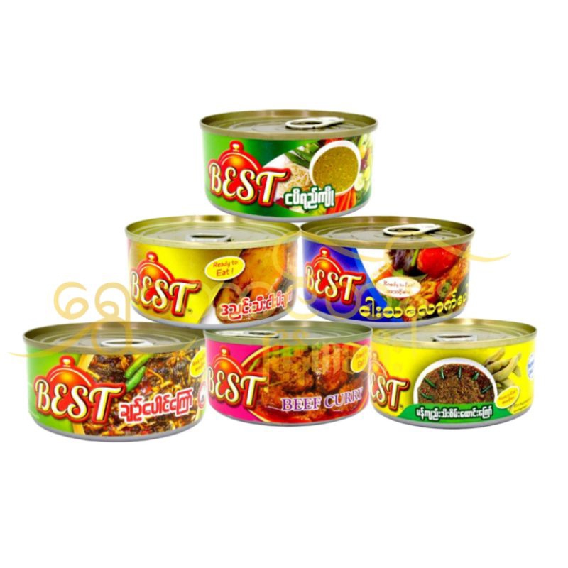 Best Myanmar Ready Made Canned Food (Halal Food) | Shopee Malaysia