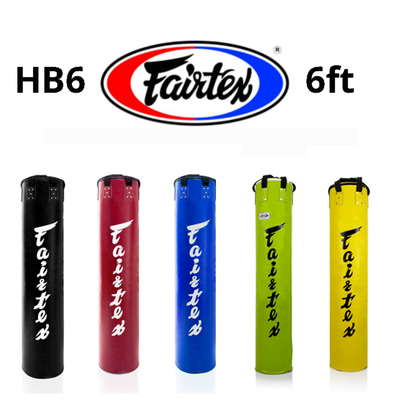 [PRE-ORDER] Fairtex HB6 6ft Banana Heavy Bag Punching Bag Muay Thai ...