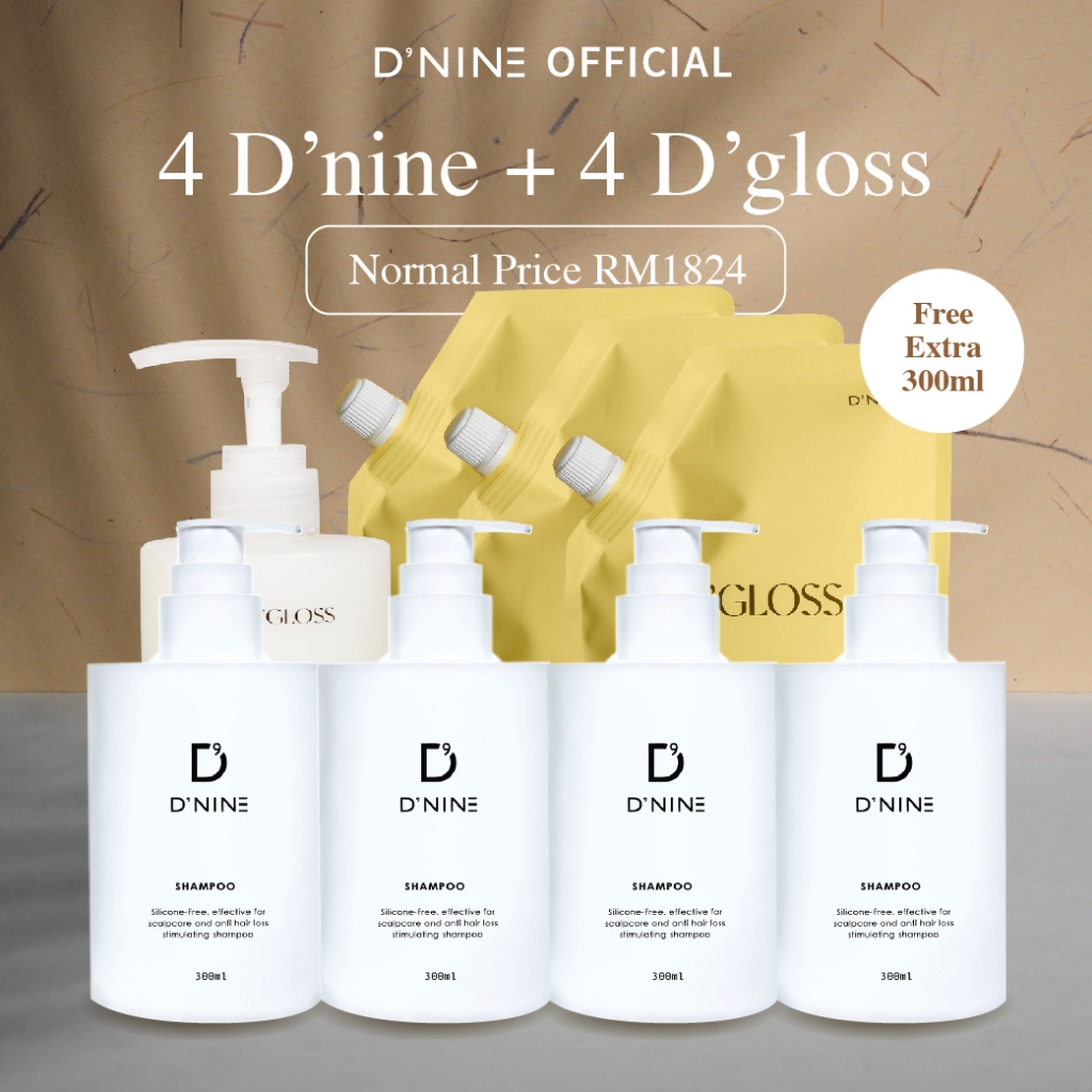D'NINE™ Shampoo made in Korea effective for Anti Hair Loss Shampoo ...