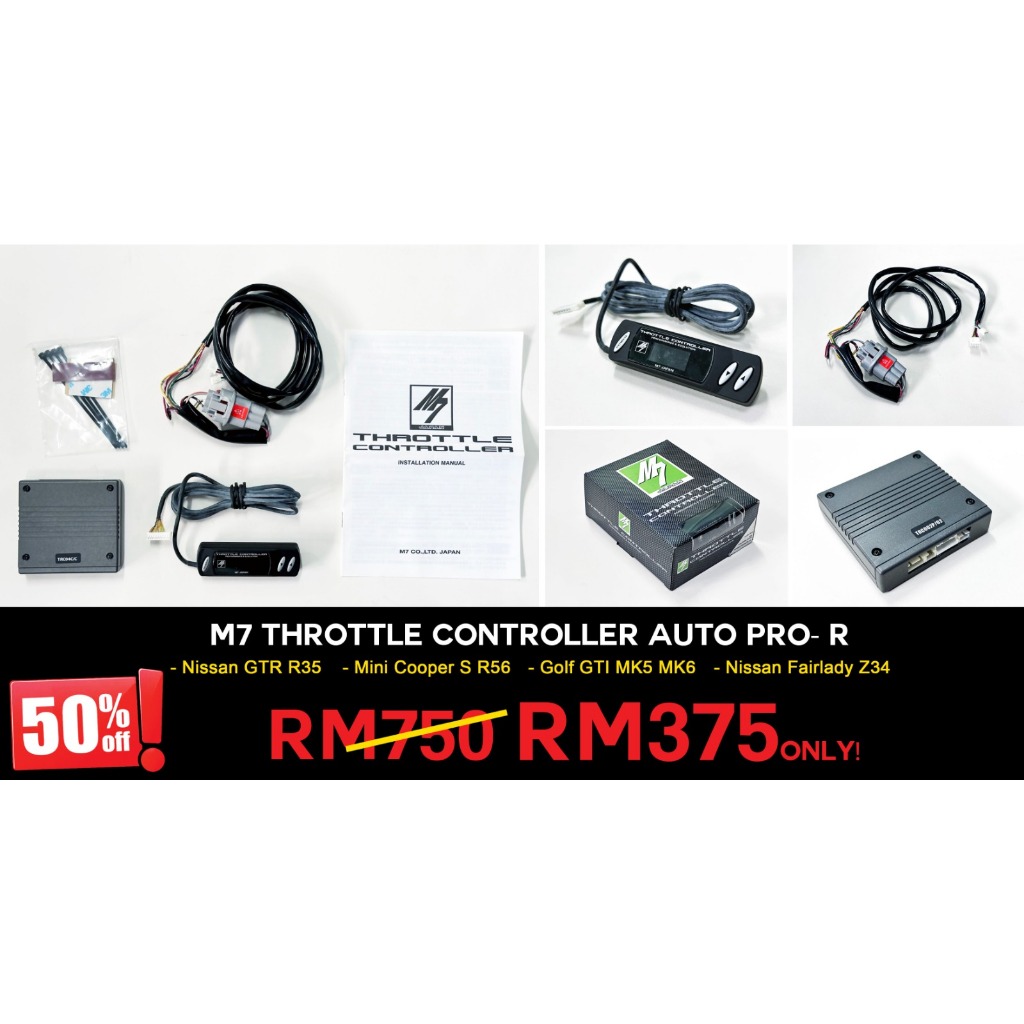 💯% ORIGINAL M7 THROTTLE CONTROLLER AUTO PRO R (NEW) | Shopee Malaysia
