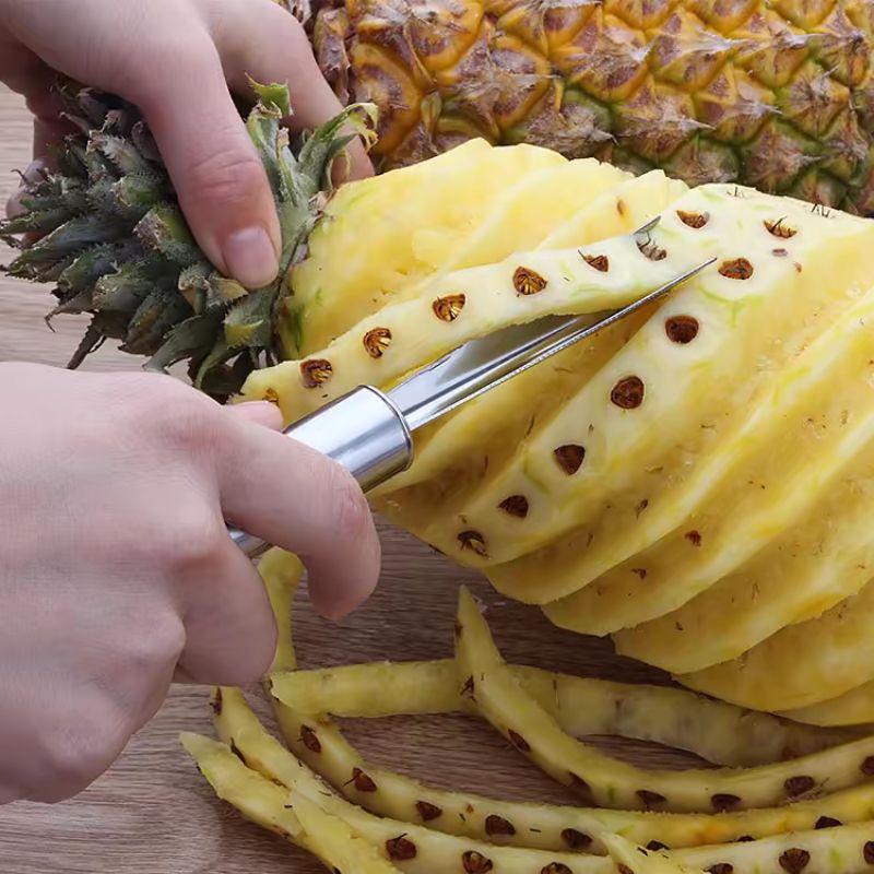 Household pineapple knife automatic eye-gouging clip stainless steel ...