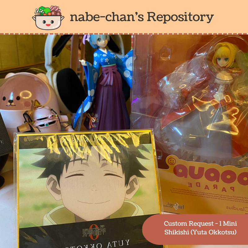 [Custom Request] Jujutsu Kaisen - 1 Mini Shikishi (Yuta Okkotsu ...