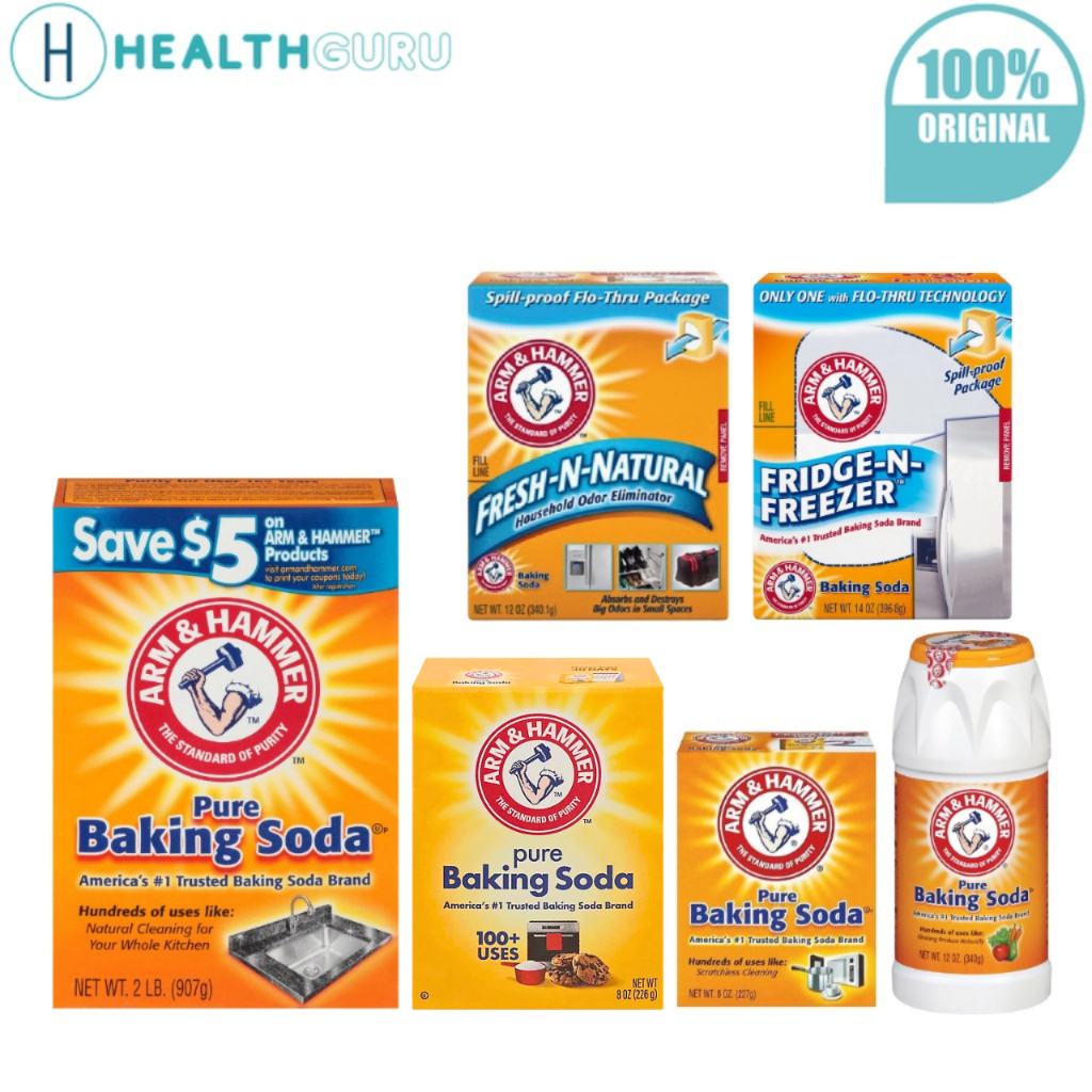 HealthGuru Arm & Hammer Pure Baking Soda Arm Hammer Arm And Hammer Baking Soda Asli Serbuk ...