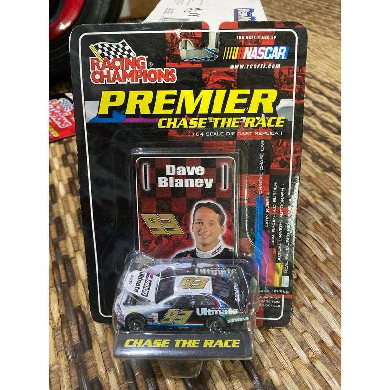 Racing Champions Nascar Premier Chase The Race Dave Blaney #93 Siemens ...