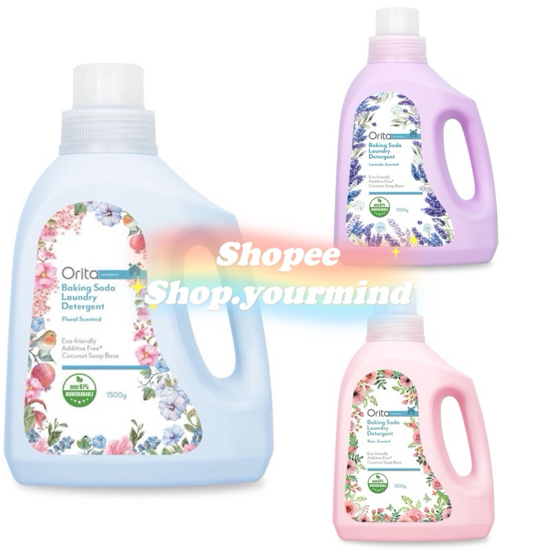 Ready Stock🫧Orita Baking Soda Laundry Detergent 1.5kg 1500g 洗衣液 ...