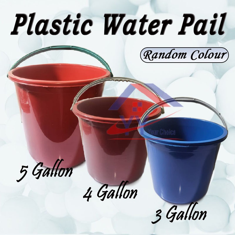 3-5 Gallon Plastic Water Pail/ Plastic Water Bucket/Tong Plastic/Tong ...