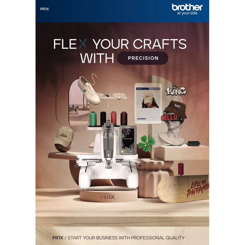 BROTHER PR1X embroidery sewing machine / Brother VR | Shopee Malaysia