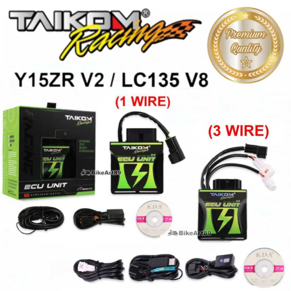 Taikom Racing Super Racing ECU UNIT Yamaha Y15ZR V2 LC135 V8 FI 1 Wire ...
