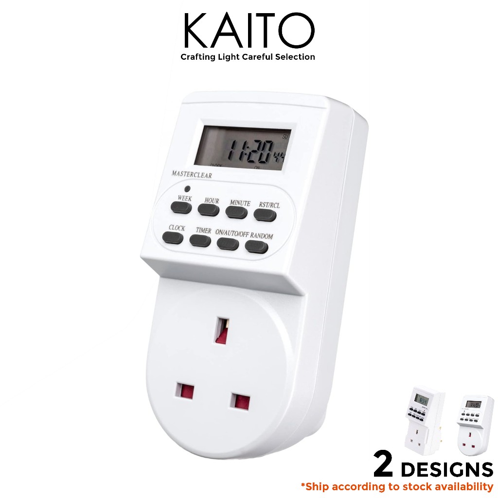 12 24 Hours 7 Days 13a Timer Plug In Socket Outlet Analog Multi Programmer Digital Timer