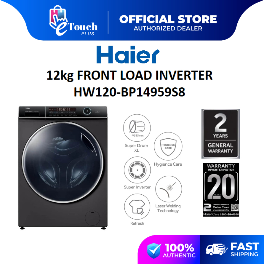 Haier [ HW100-BP14959S6 / HW120-BP14959S8 / HW150-BP14986ES8 ] 10kg ...