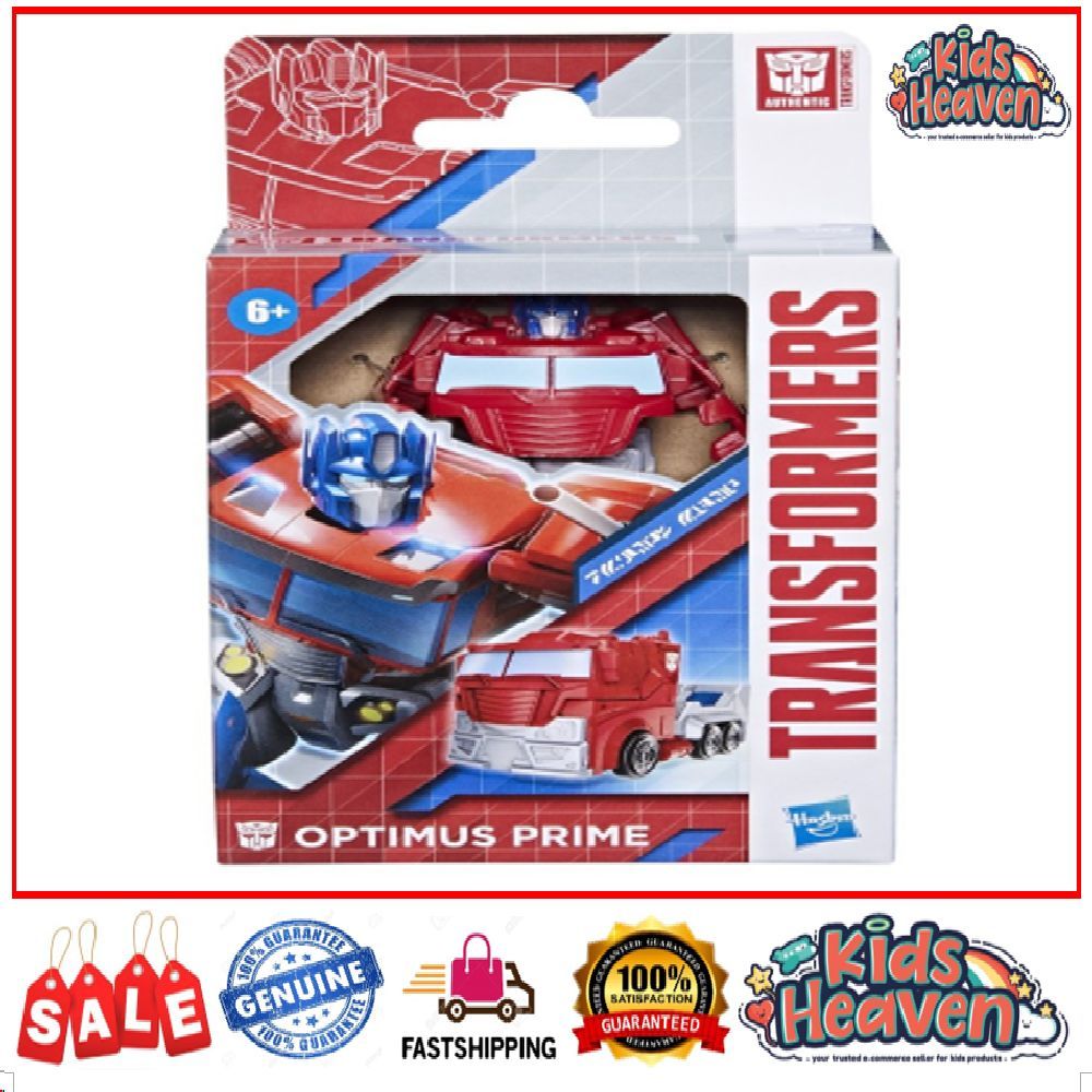 Transformers Toys Authentics Bravo NEW 4.5" Inch Optimus Prime ...