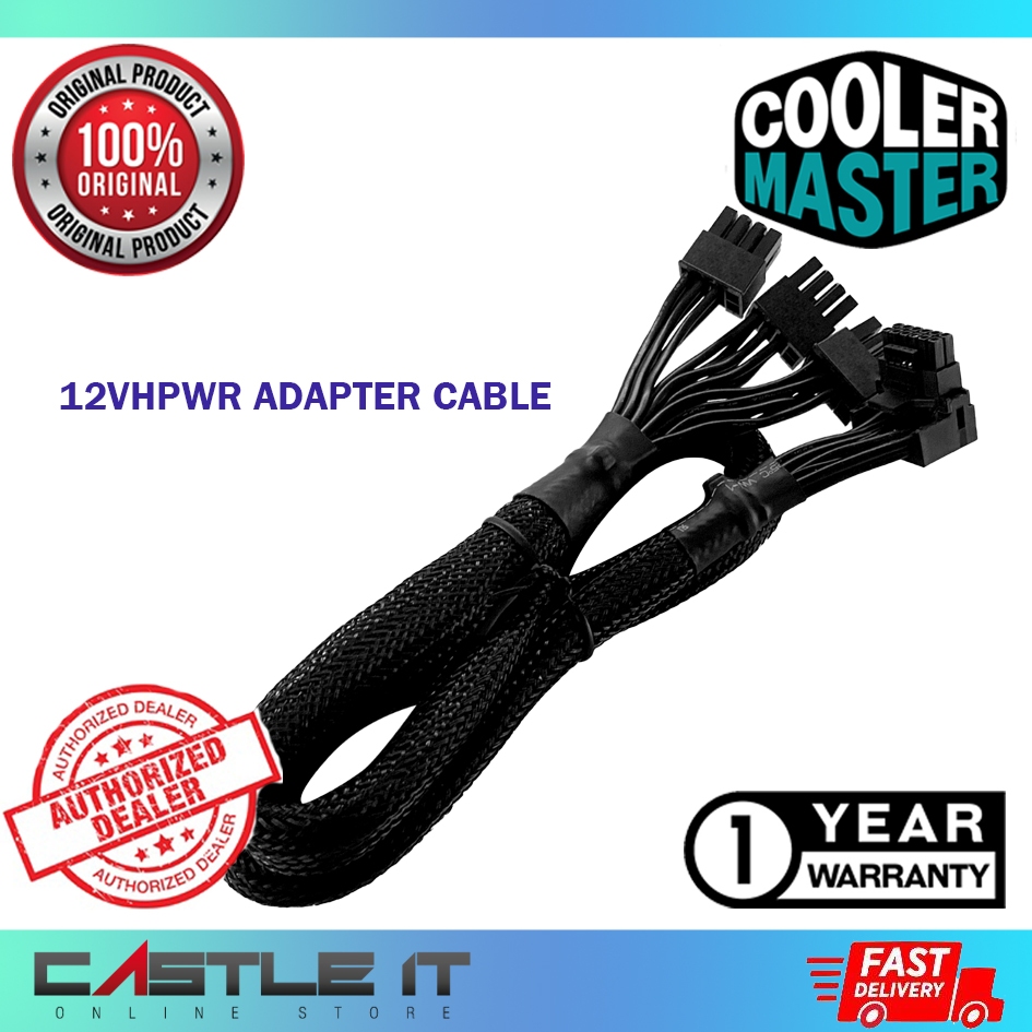 Cooler Master 12VHPWR 3x8-Pin PCIe Gen5 600W Adapter Type-1 For ...