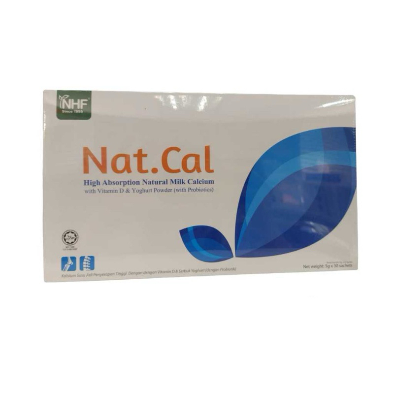 NHF NAT. CALCIUM + K2 + MG+ D3 EXP 2025 Nat Cal | Shopee Malaysia