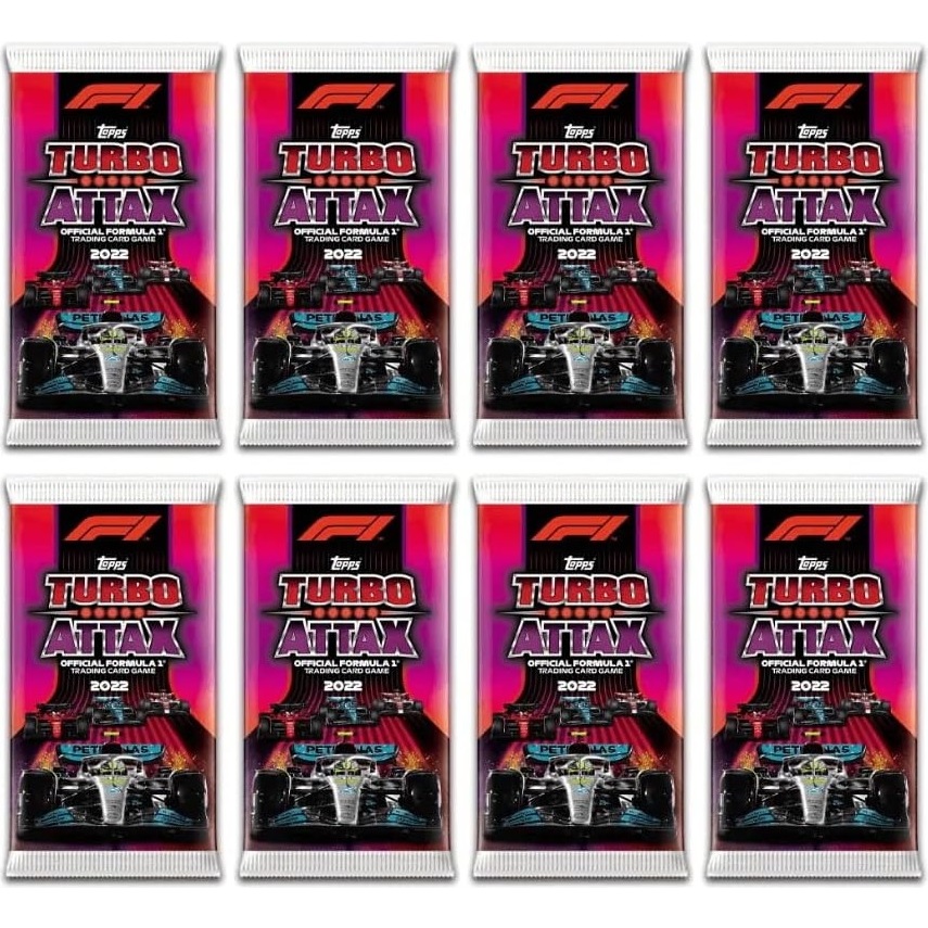 [Card packet] 2022 Topps F1 Turbo Attax (Buy 12 get 1 free empty binder ...