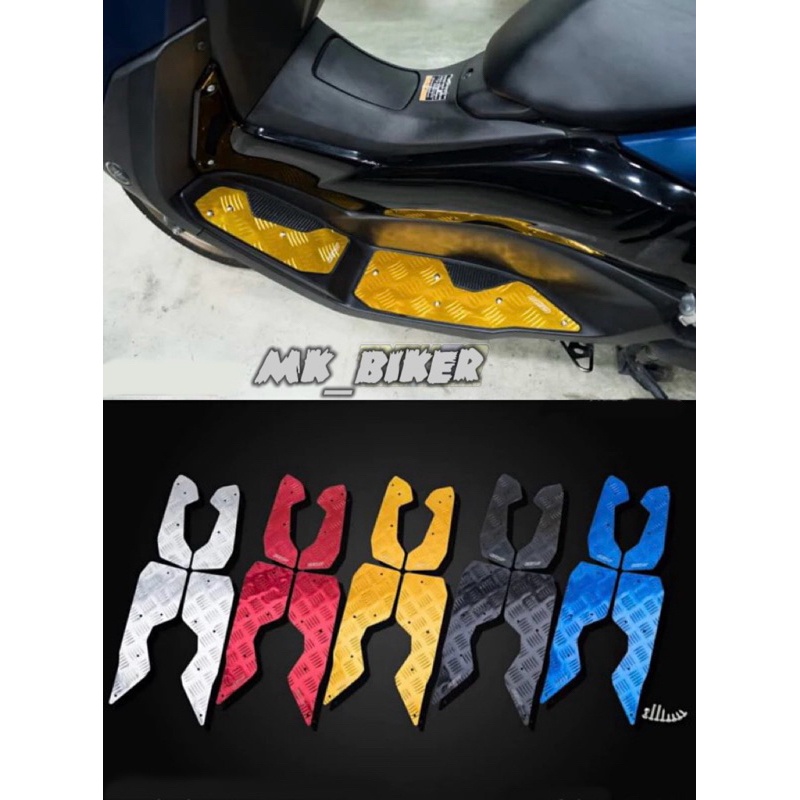 YAMAHA NMAX155 V2 CARPET FLOORBROAD ALLOY PAPAN WITH SCREW NMAX ...