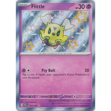 Flittle / 164/091 / Shiny Rare / Scarlet & Violet Paldean Fates Pokemon ...