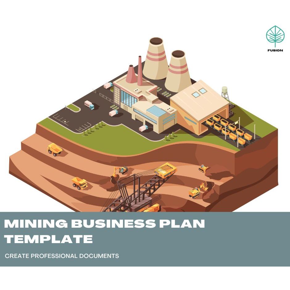 MINING BUSINESS PLAN, FINANCIAL PROJECTION, CASHFLOW TEMPLATES | Shopee ...