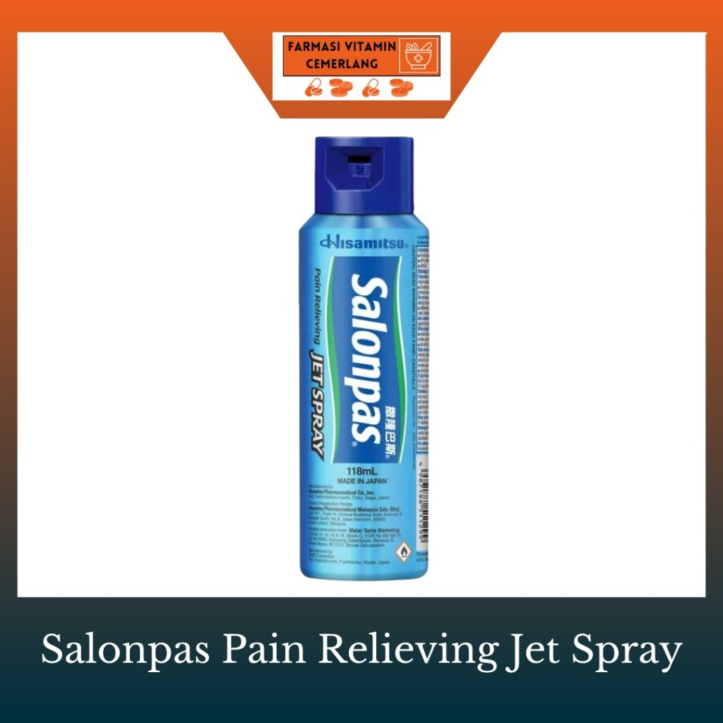 Salonpas Pain Relieving Jet Spray | Shopee Malaysia