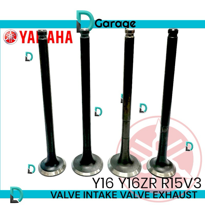 4PC YAMAHA Y16 Y16ZR R15 V3 VALVE SET X4 VALVE INTAKE VALVE EXHAUST ...