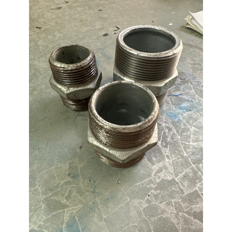 Besi GI fitting Equal Nipple 11/4” - 2” | Shopee Malaysia