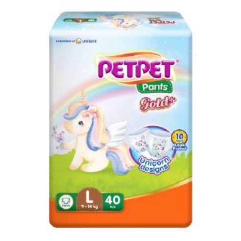 PETPET Pants Unicorn GT Pack - M48's, L40's, XL34's, XXL28's (1 pack ...