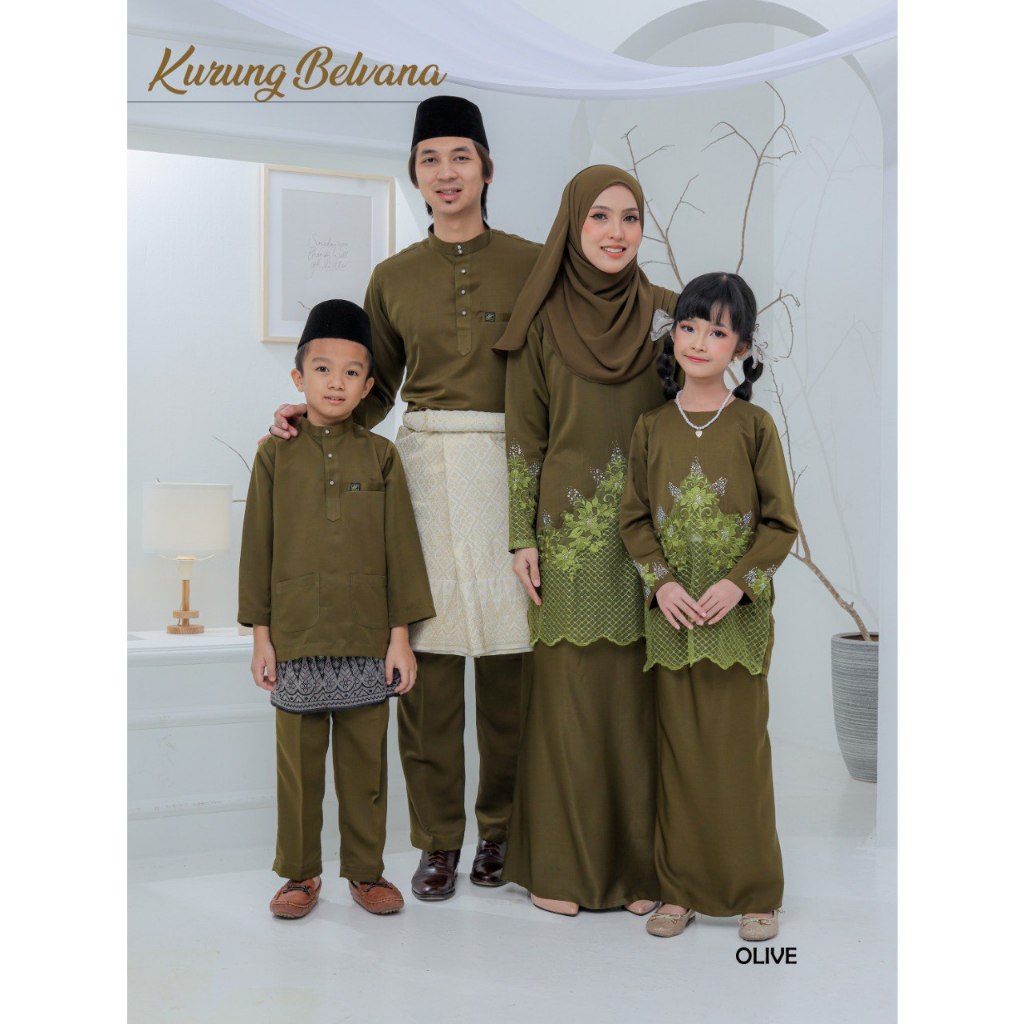MASROM BOUTIQUE / SET FAMILY | KURUNG MODEN BELVANA | SET RAYA 2024 ...