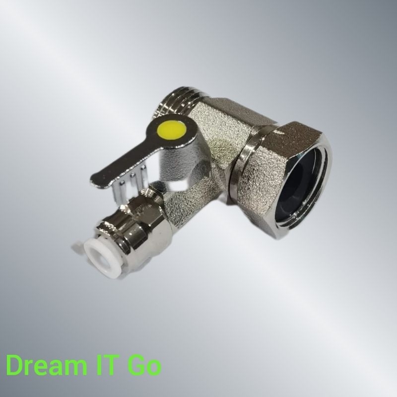 WATER FILTER ADAPTER VALVE - 1/2" X 1/4" (6MM) BRASS VALVE For Cukoo ...