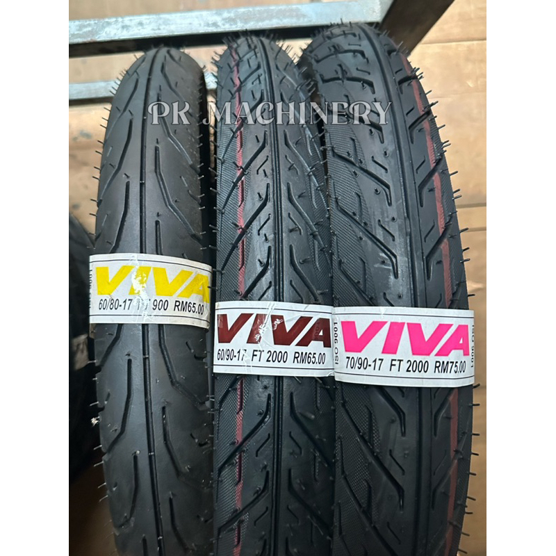 Viva FT2000/FT900 50/90-17 / 60/90-17 /70/90-17 Motorcycle Tubetype ...