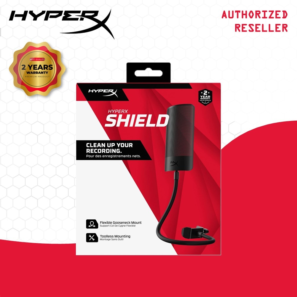HyperX Shield Microphone Pop Filter 6X256AA | Shopee Malaysia