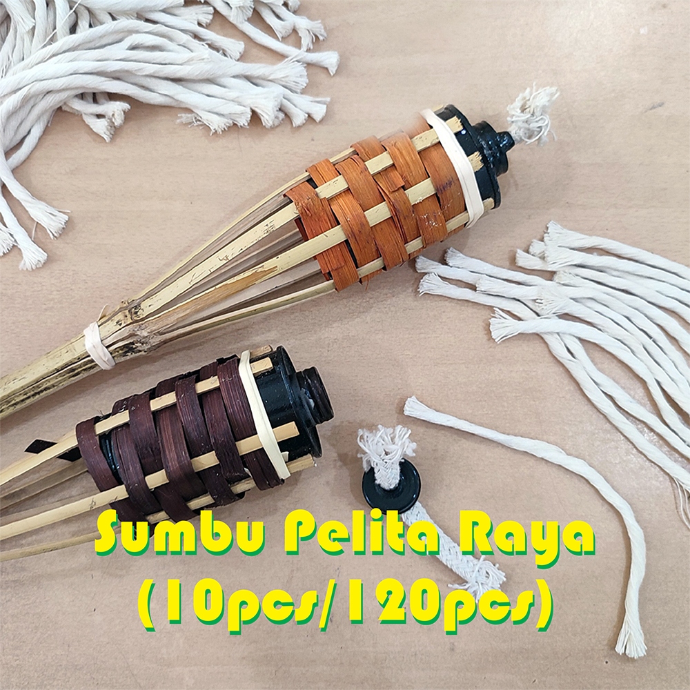 Sumbu Pelita Raya 10pcs/120pcs 20cm | Shopee Malaysia