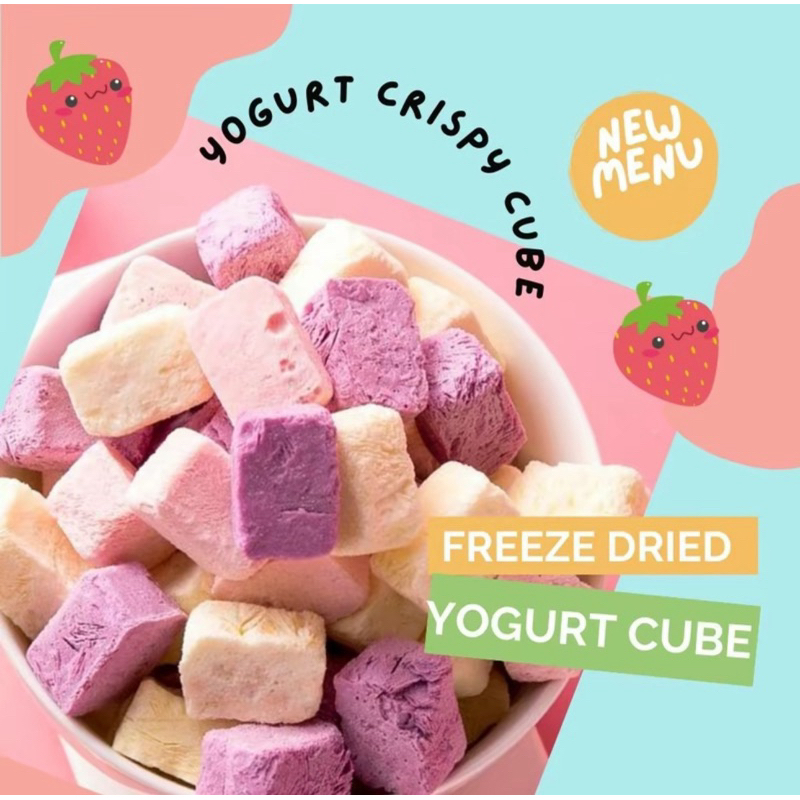 YOGURT CRISPY CUBE (FREEZE DRIED YOGURT CUBE) | Shopee Malaysia