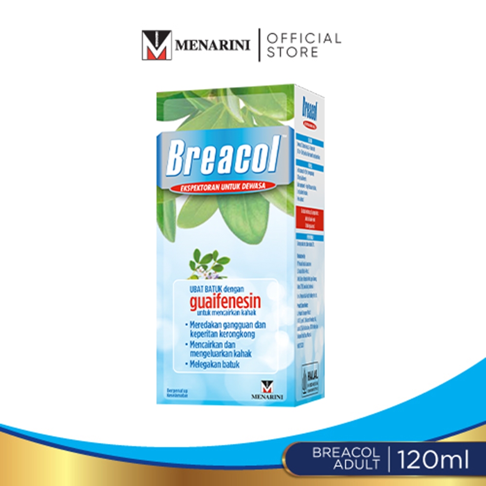 Breacol Adult Syr Bottle 100Mg 120ml | Shopee Malaysia