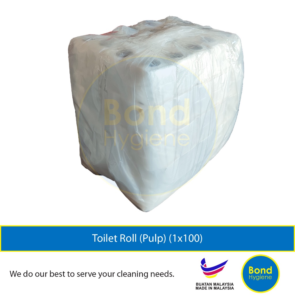 Toilet Roll (Pulp) (1x100) | Shopee Malaysia