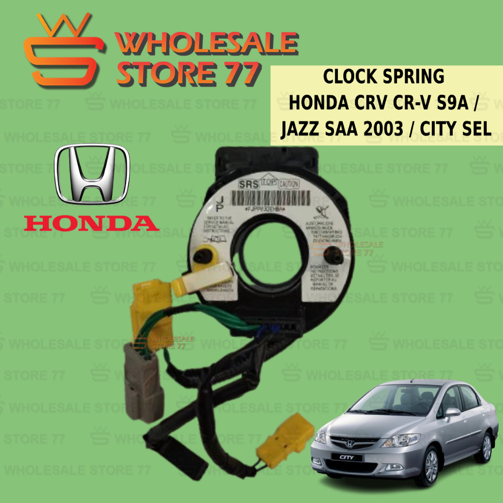 Ori & Warranty | Honda CRV CR-V S9A/Jazz SAA 2003/ City SEL Clock ...