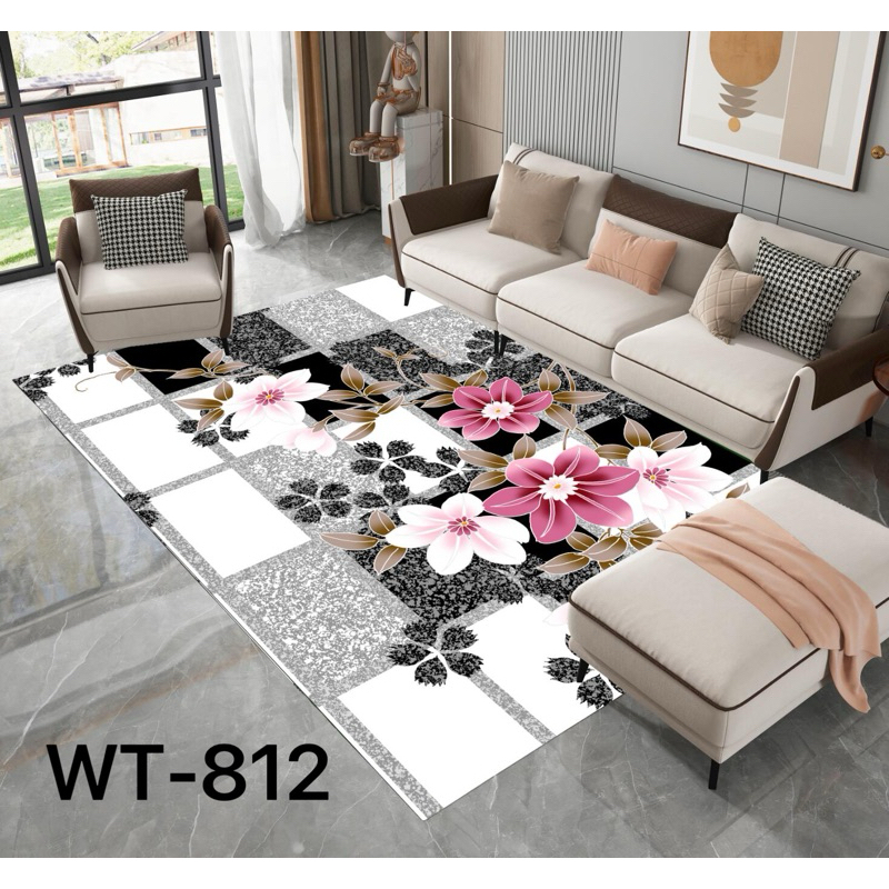 6XL(200x300cm)KARPET 3D VELVET 5D carpet besar ruang tamu/bilik/ruang ...