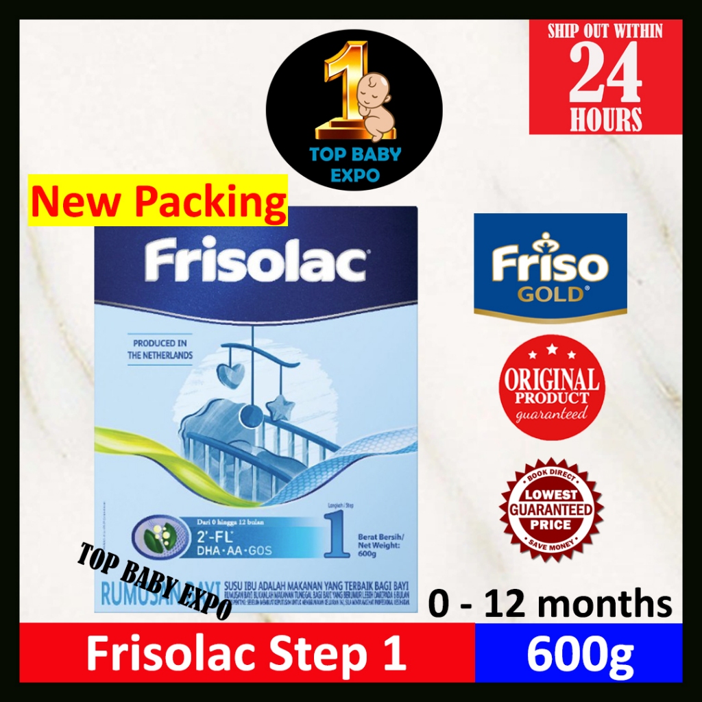 Frisolac Step 1 (600g) Exp: 01/2027 (Newest Stocks) | Shopee Malaysia
