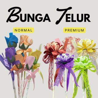 (50pcs) BUNGA TELUR Egg Flower doorgift bunga telor pelamin engagement ...