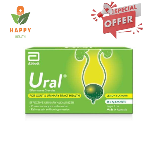 URAL EFFERVESCENT GRANULES SACHET 4G 28'S | Shopee Malaysia