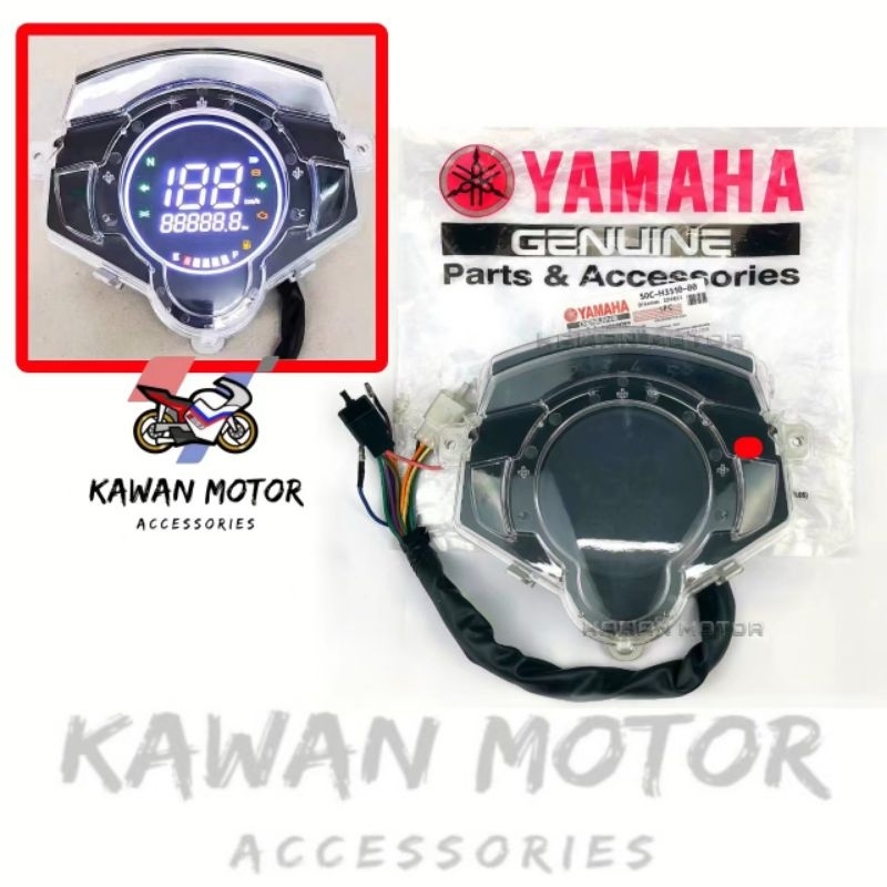 LC135 NEW V2_V7 DIGITAL METER ASSY | Shopee Malaysia