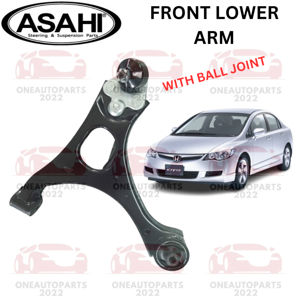 (MADE IN MALAYSIA) ASAHI FRONT LOWER ARM HONDA CIVIC FD SNA FD1 1.8 FD2 ...