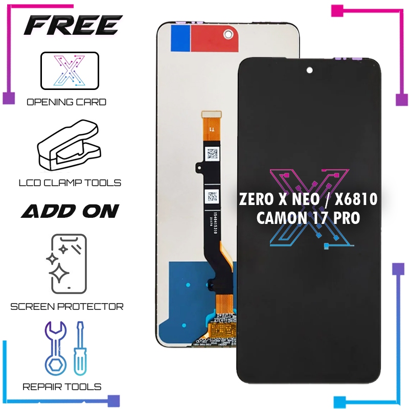 Lcd For Infinix Zero X Neo X6810 / Tecno Camon 17 Pro CG8 (With Touch ...