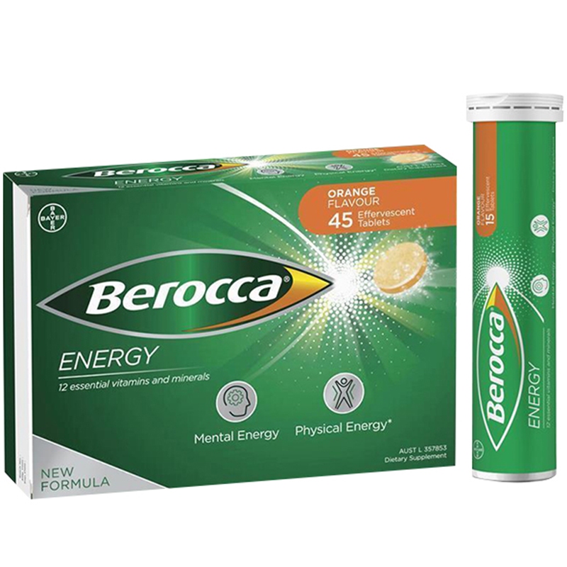 (Ready Stock)Berocca Performance Orange ( 45 Effervescent Vitamin C ...