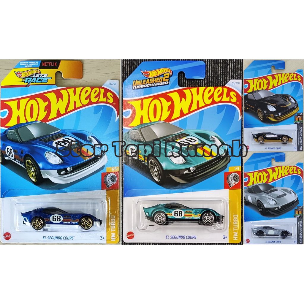 Hot Wheels El Segundo Coupe [HW Fantasy Turbo Dream Garage Netflix Let ...