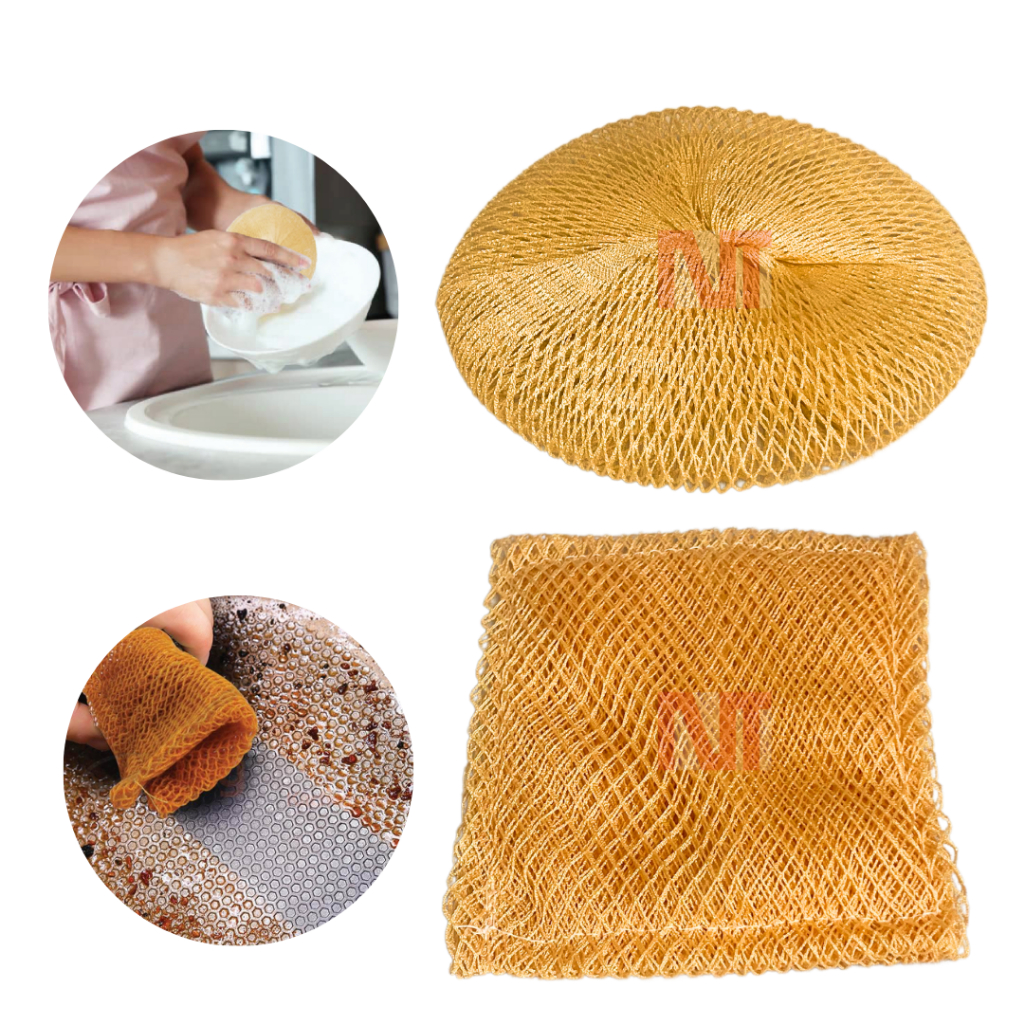 Dish Washing Net / Cleaning Net / Kain Jaring Cuci Pinggan / Scrubber ...