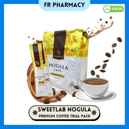 TRIAL PACK - SWEETLAB NOGULA CAFFE PREMIUM COFFEE & NOGULA BELGIAN ...