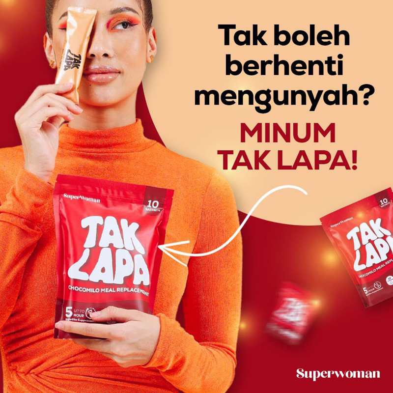(FREE GIFT) TAK LAPA CHOCOMILO BY ORIGINAL SUPERWOMAN sasha aziz ...