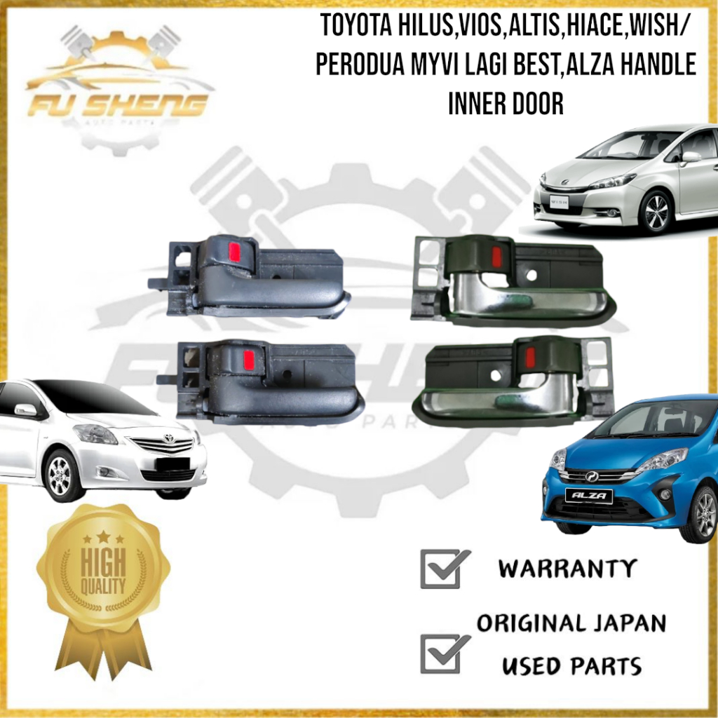 Toyota Hilus,Vios,Altis,Hiace,Wish/Perodua Myvi Lagi Best,Alza Handle ...